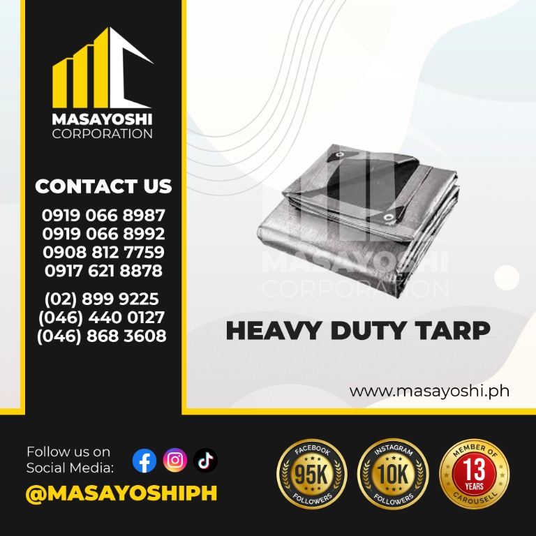 Heavy Duty Tarpaulin | Trapal | Lona | Cover on Carousell