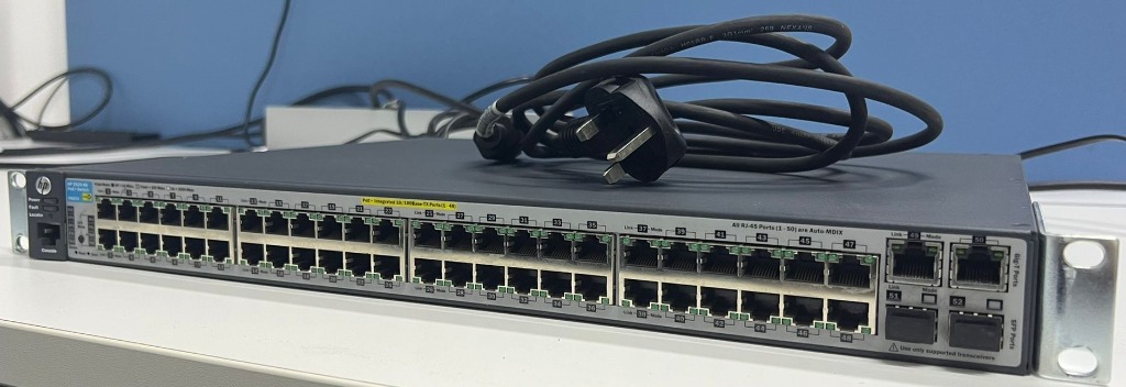 HP 2620-48 PoE+ Switch, Computers & Tech, Parts & Accessories ...