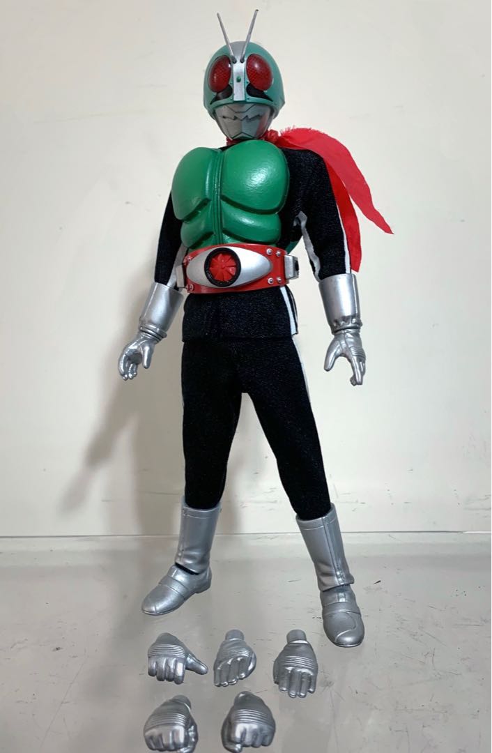 雀仔廠Hyper hero 1/10 幪面超人 新1號 合金素體, 興趣及遊戲, 玩具 & 遊戲類 - Carousell