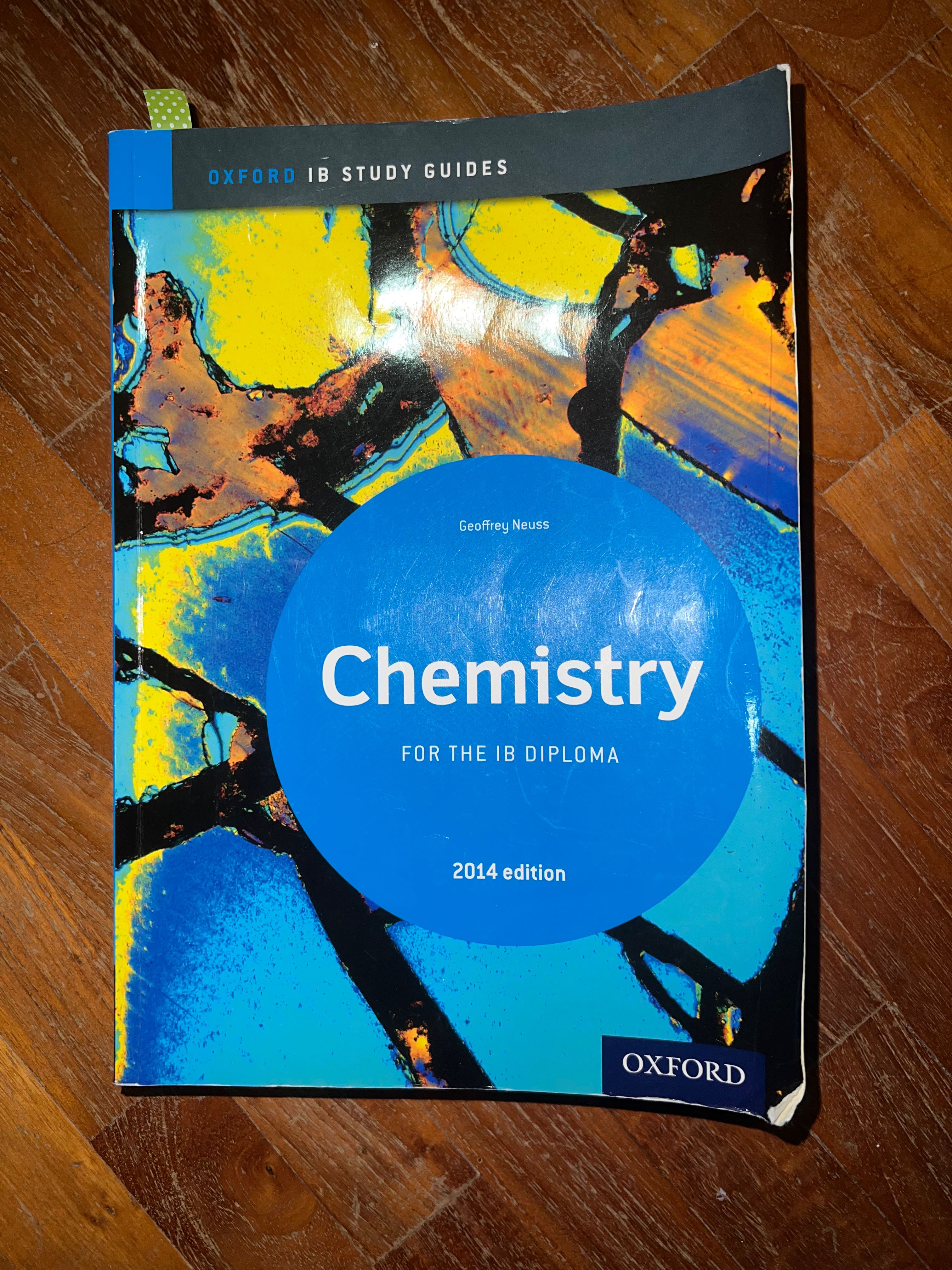 IBDP Chemistry Study Guide, Hobbies & Toys, Books & Magazines ...