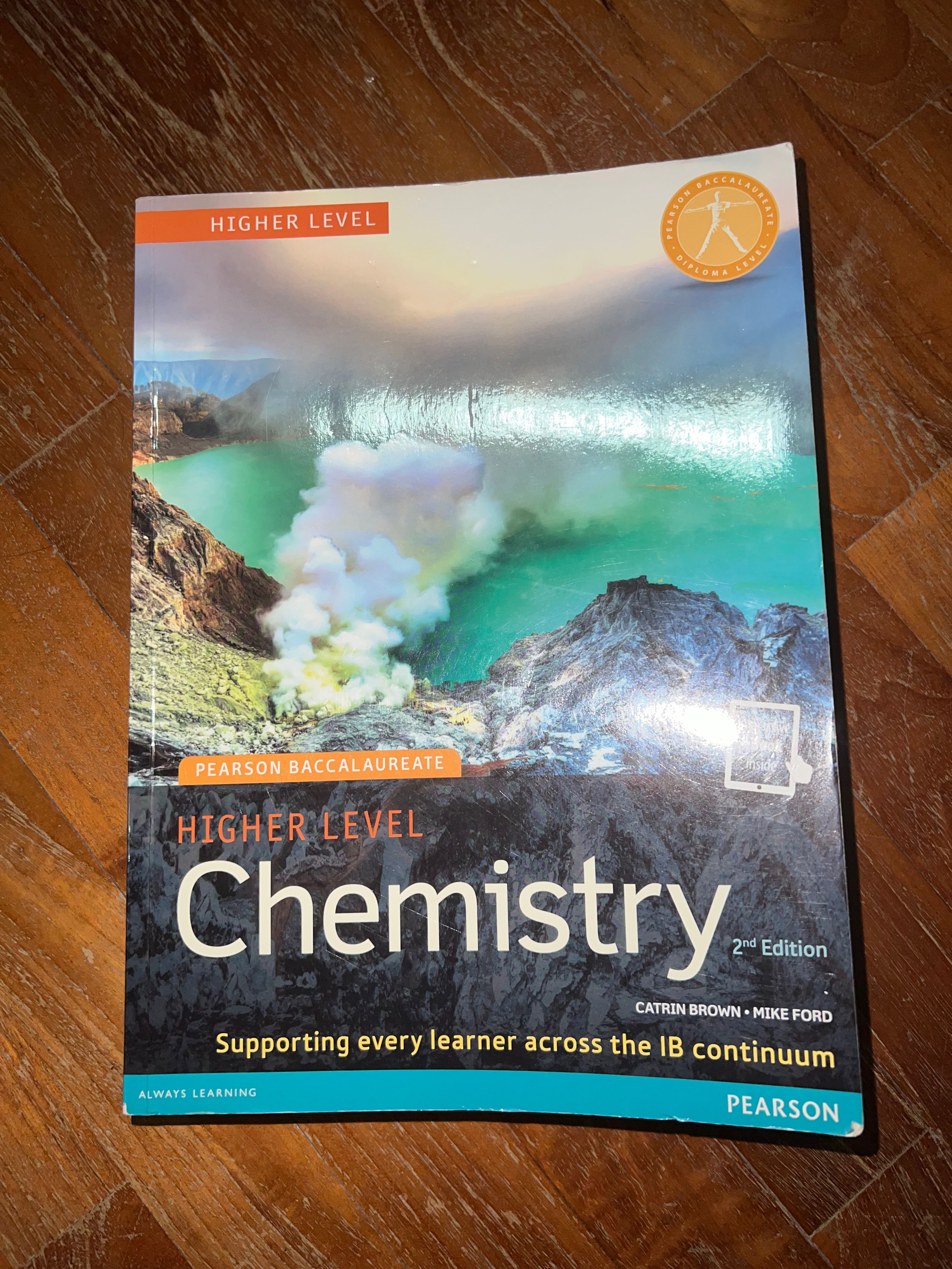 IBDP HL Pearson Chemistry textbook, Hobbies & Toys, Books & Magazines ...
