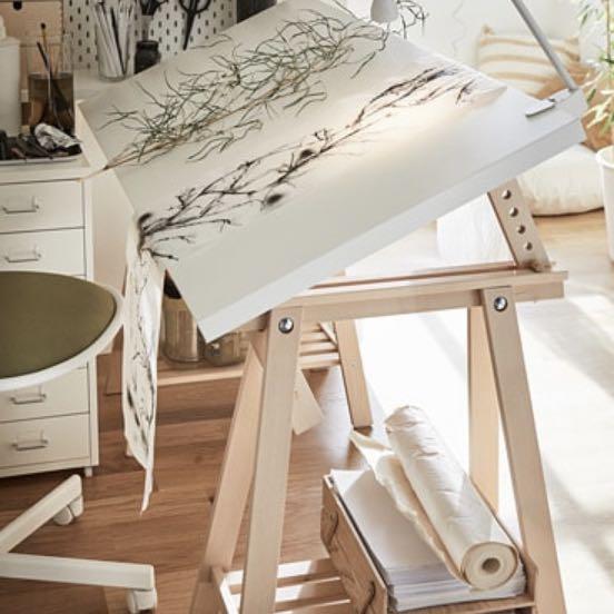 Ikea Mittback Trestle, Furniture & Home Living, Furniture, Tables ...