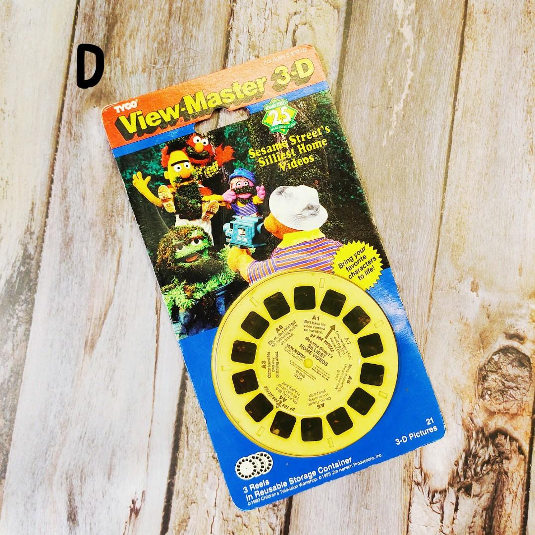 美國 image 3D QBE 立體 幻燈片機 芝麻街 Viewmaster 3D幻燈片 elmo 絕版 限定 稀少 玩具, 書籍、休閒與玩具 ...