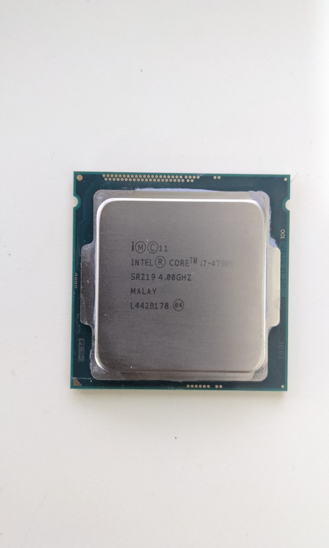 Intel CPU i7 4790k, Computers & Tech, Parts & Accessories, Computer ...