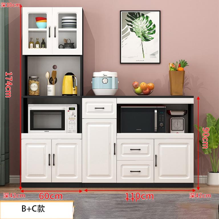 Isaac NEW Kitchen Cabinet, Furniture & Home Living, Furniture, Shelves ...