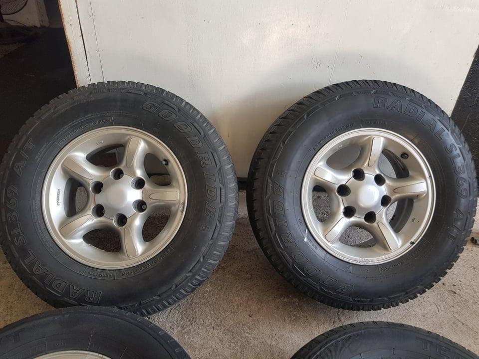 Isuzu Crosswind Mags and Tires, Car Parts & Accessories, Mags and Tires ...