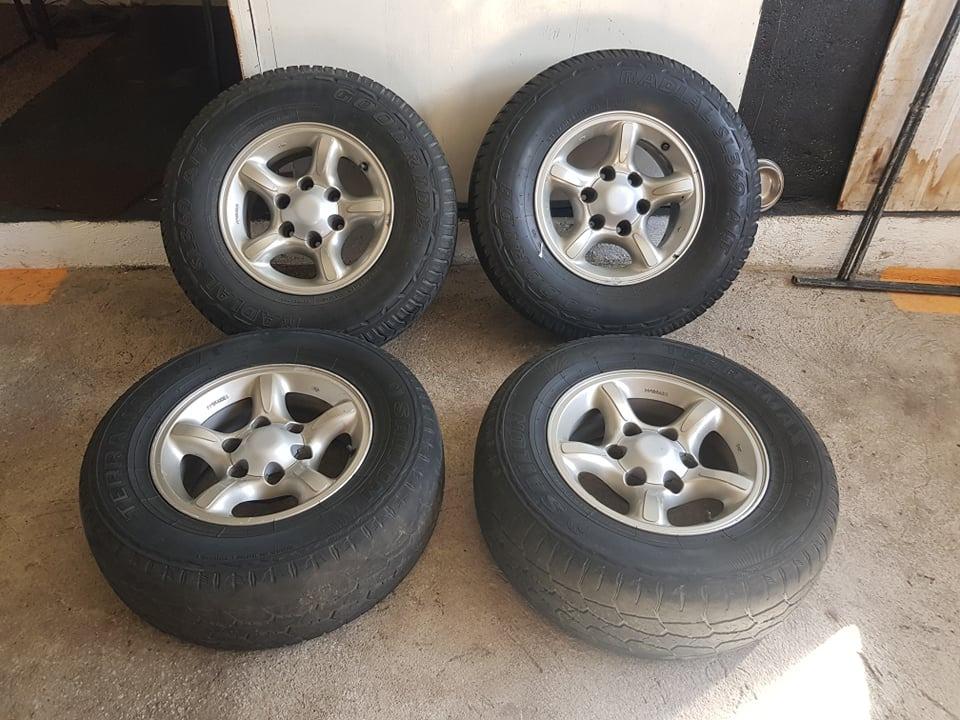 Isuzu Crosswind Mags and Tires, Car Parts & Accessories, Mags and Tires ...