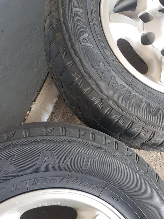 Isuzu Crosswind Mags and Tires, Car Parts & Accessories, Mags and Tires ...