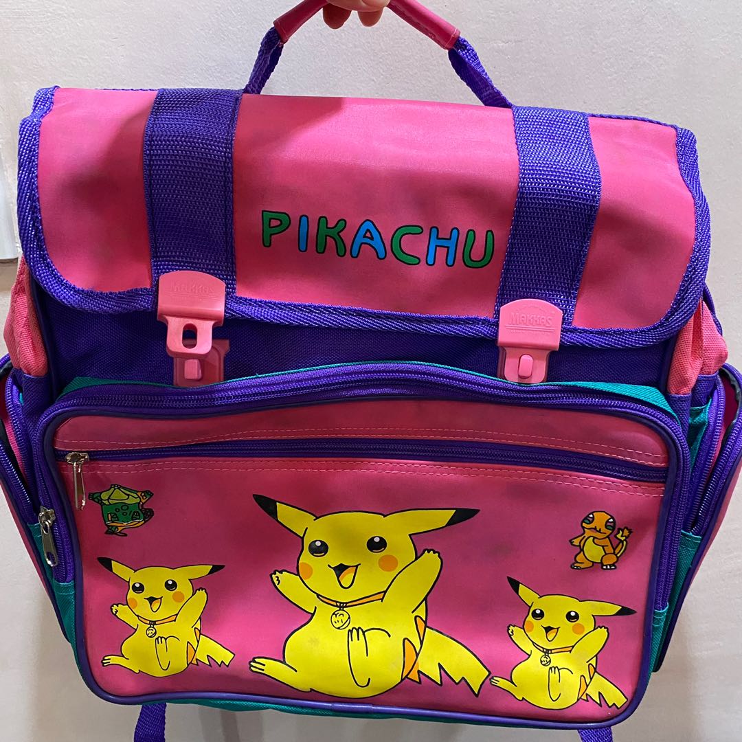 Japanese Pikachu Bag, Women's Fashion, Bags & Wallets, Backpacks on ...