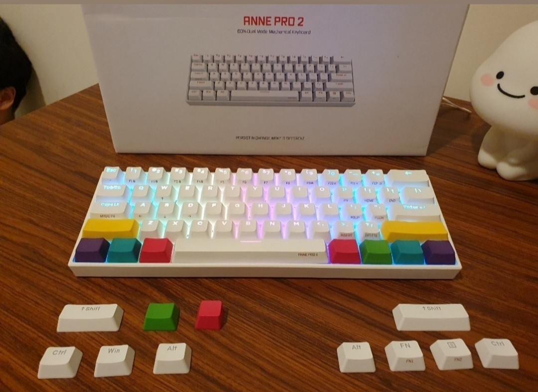 Keyboard Anne Pro 2, Elektronik, Bagian Komputer & Aksesoris di Carousell