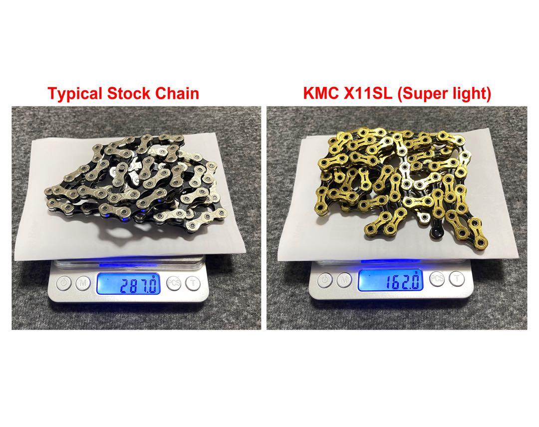 KMC X11SL Gold/Jet black - Super Light, Sports Equipment, Bicycles ...