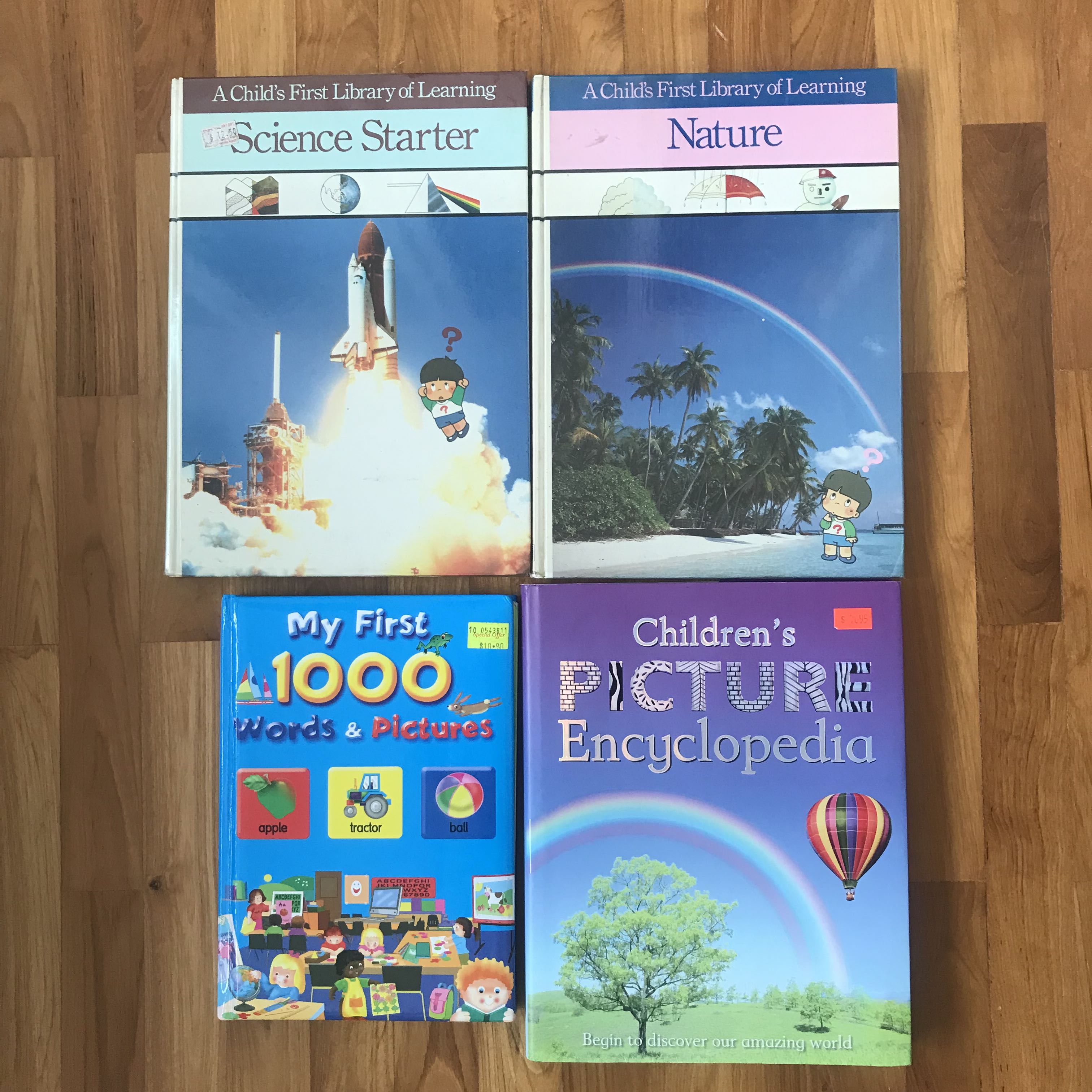 Large sized Encyclopedia First 1000 Words English Picture Books For