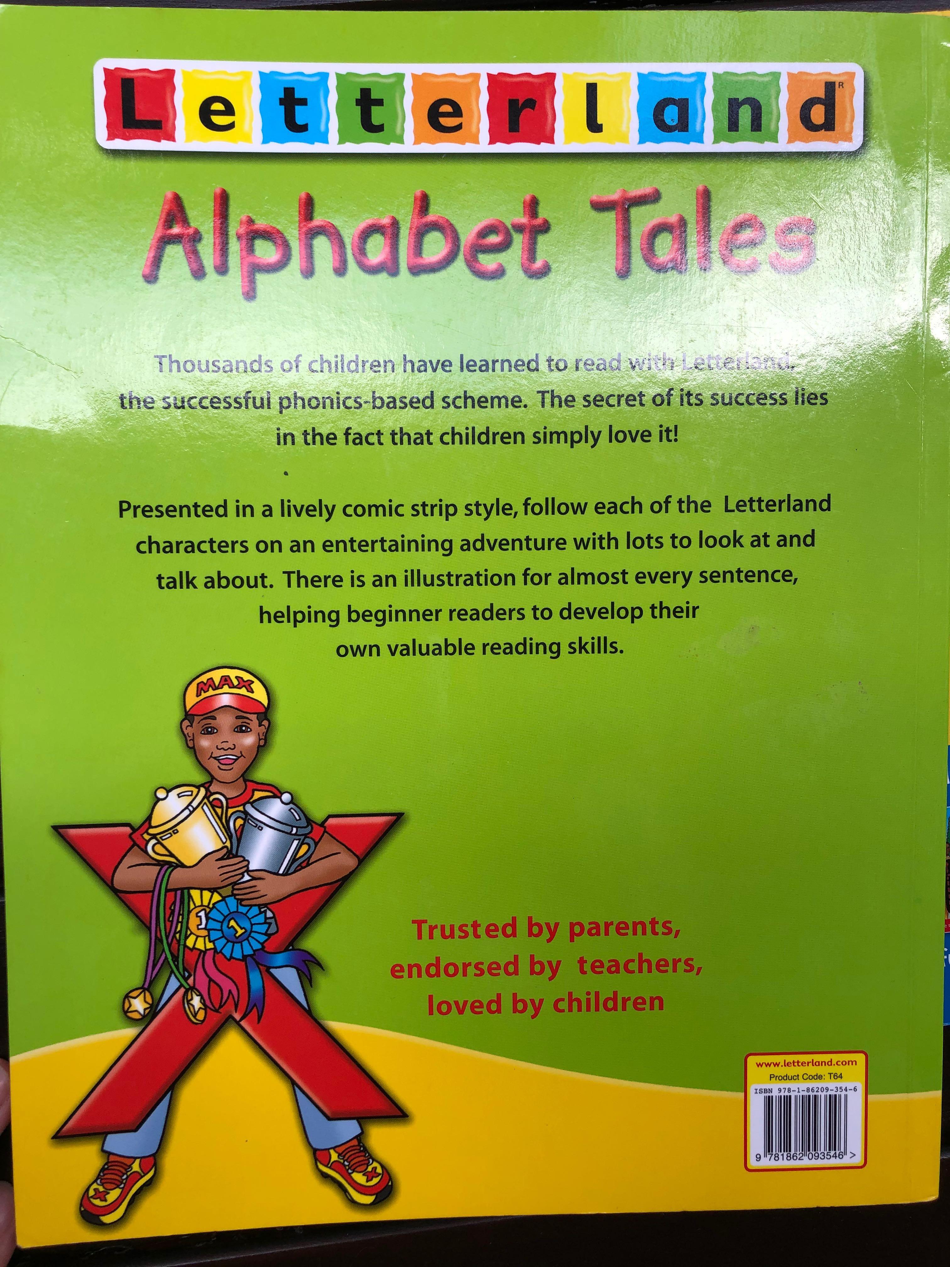 Letterland Alphabet Tales and phonics Touch & spell, Hobbies & Toys ...