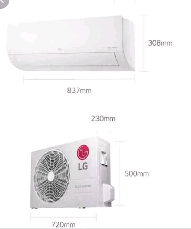 LG dual inverter split type aircon with Free installation, TV & Home ...