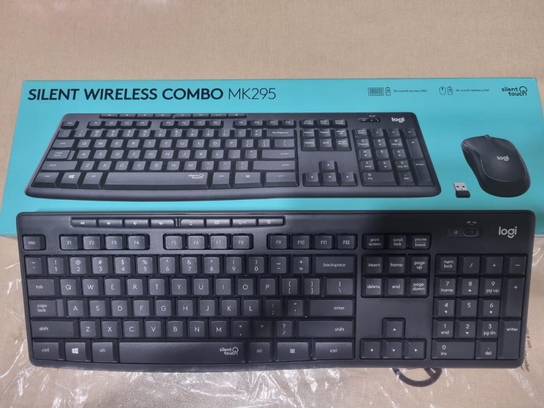 Logitech MK295 Keyboard, Computers & Tech, Parts & Accessories ...