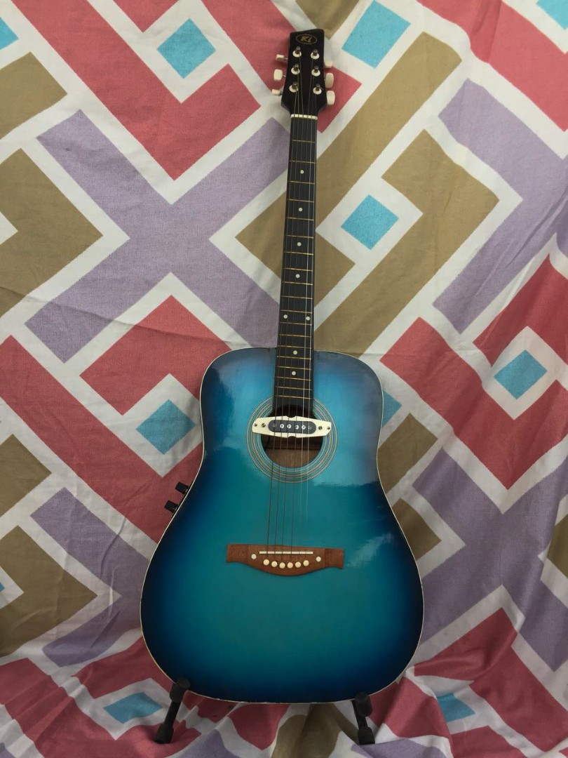 LUMANOG ACOUSTIC ELECTRIC GUITAR, Hobbies & Toys, Music & Media ...