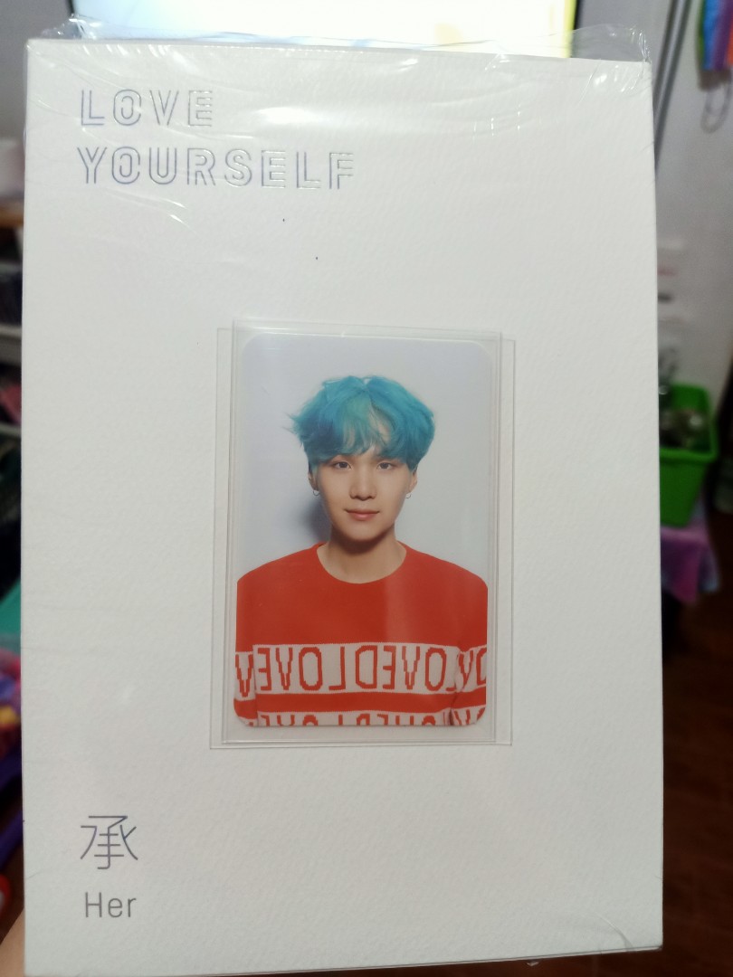 LY HER V album with yoongii pc, Hobbies & Toys, Memorabilia ...