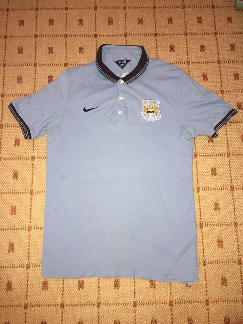 MANCHESTER CITY POLO SHIRT, Men's Fashion, Tops & Sets, Tshirts & Polo ...