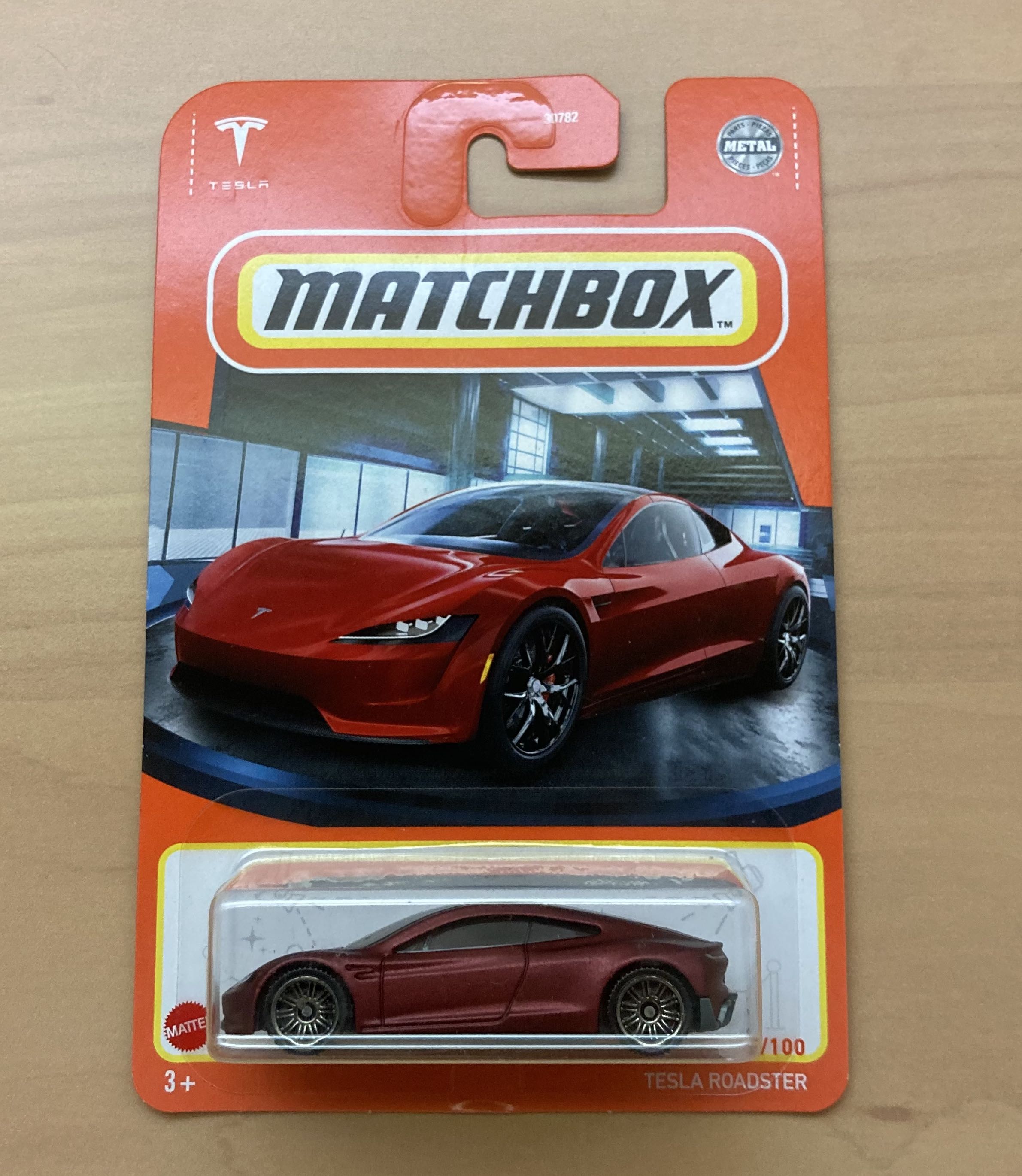 Matchbox Tesla Roadster, Hobbies & Toys, Toys & Games on Carousell