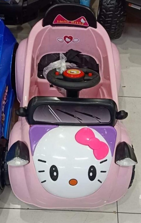 Mini Hello Kitty Electric Ride On Toy Car for Kids, Hobbies & Toys ...