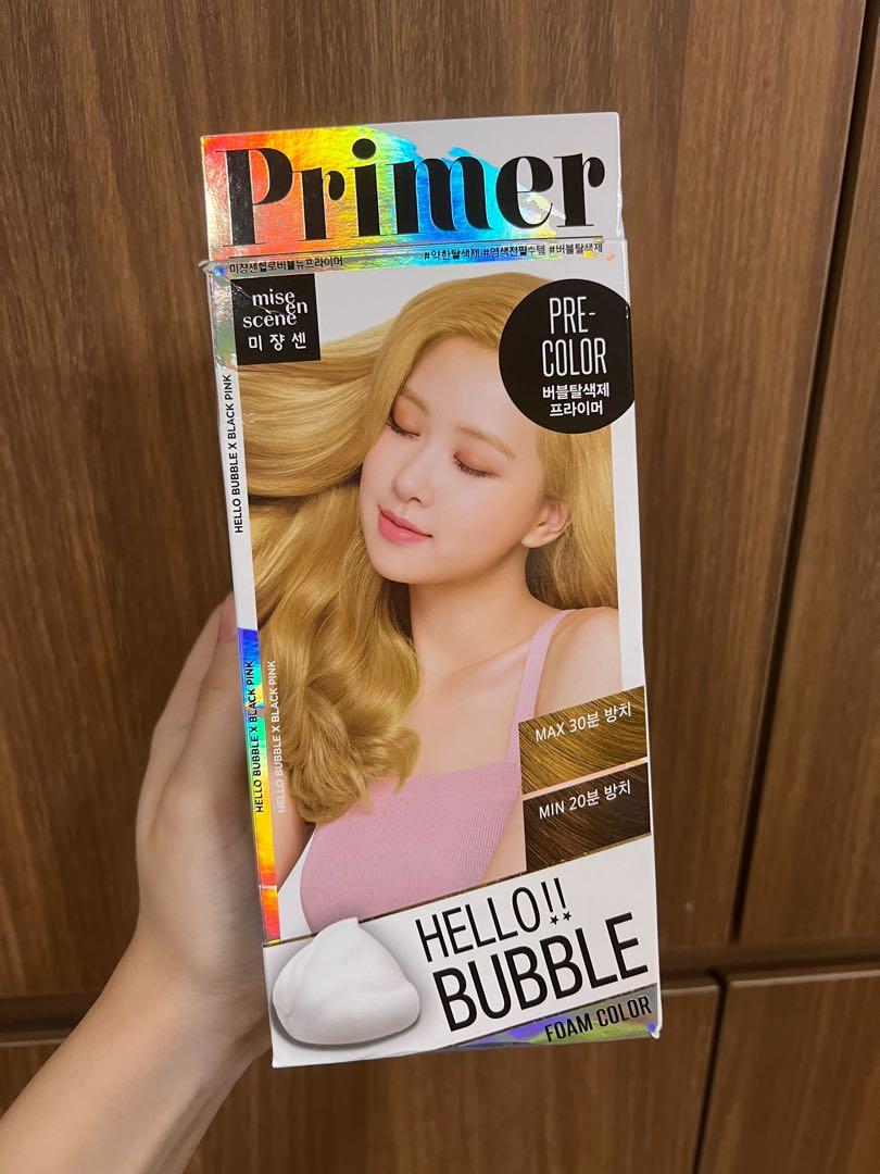 Mise en scene hair dye hair color hair primer hair bleach Blackpink ...