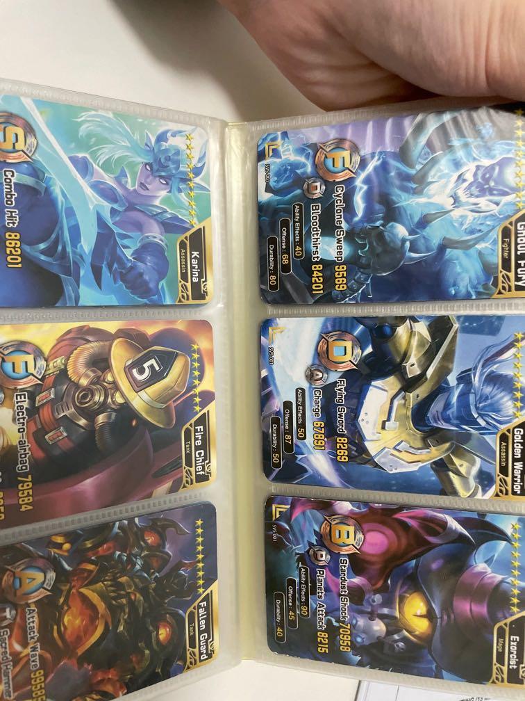 mobile legends cards MLBB, Hobbies & Toys, Toys & Games on Carousell
