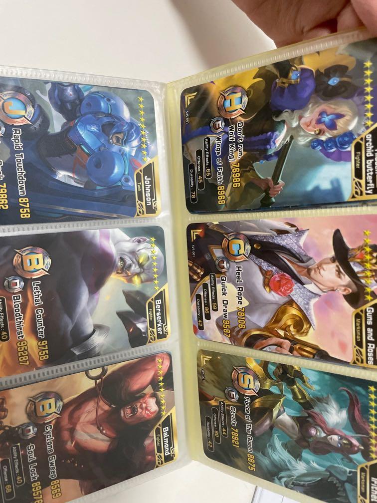 mobile legends cards MLBB, Hobbies & Toys, Toys & Games on Carousell