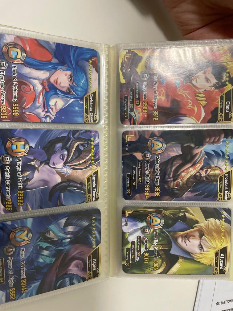 mobile legends cards MLBB, Hobbies & Toys, Toys & Games on Carousell