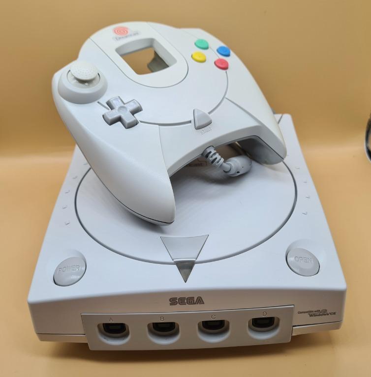 Modded SEGA Dreamcast Sega DC Console Set - GDEMU, Battery Mod (Set 2 ...