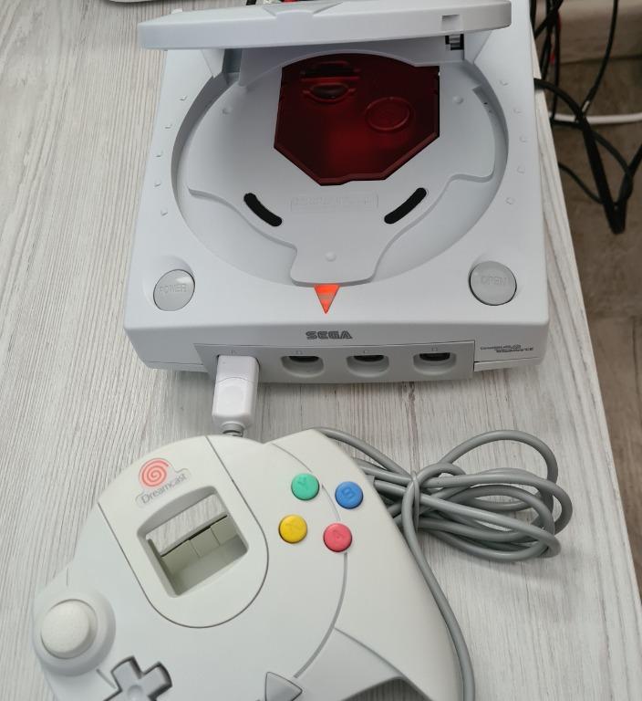Modded SEGA Dreamcast Sega DC Console Set - GDEMU, Battery Mod (Set 2 ...