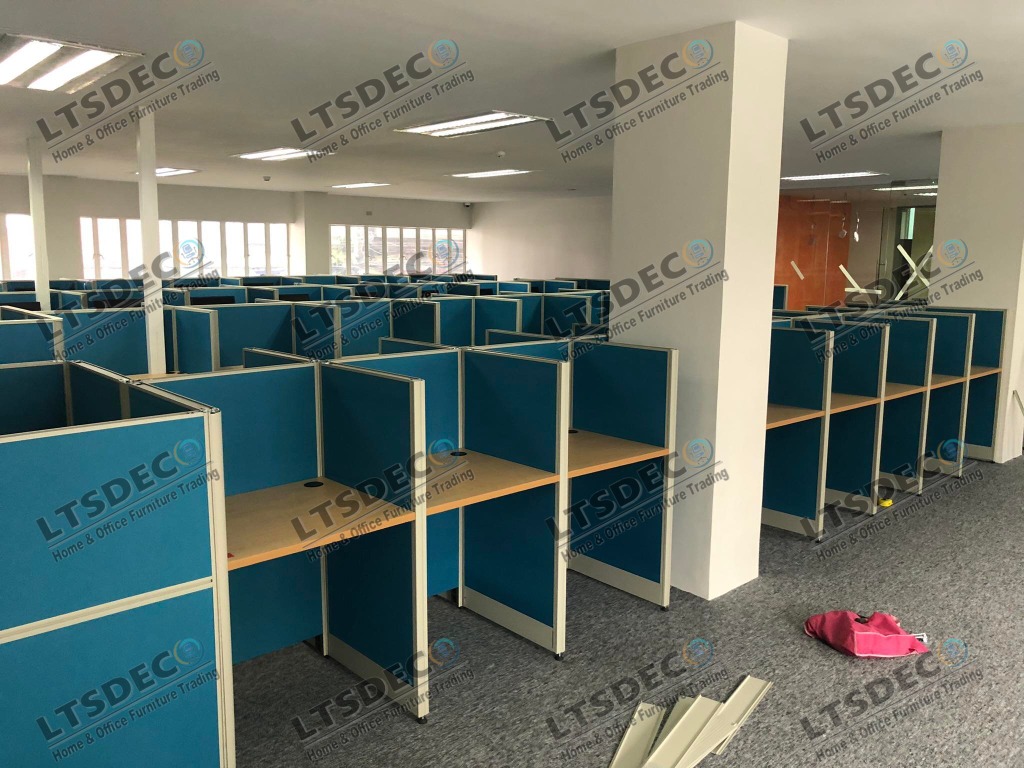 MODULAR WORKSTATION TABLE/DISMANTLING/REINSTALLATION OFFICE PARTITIONS ...