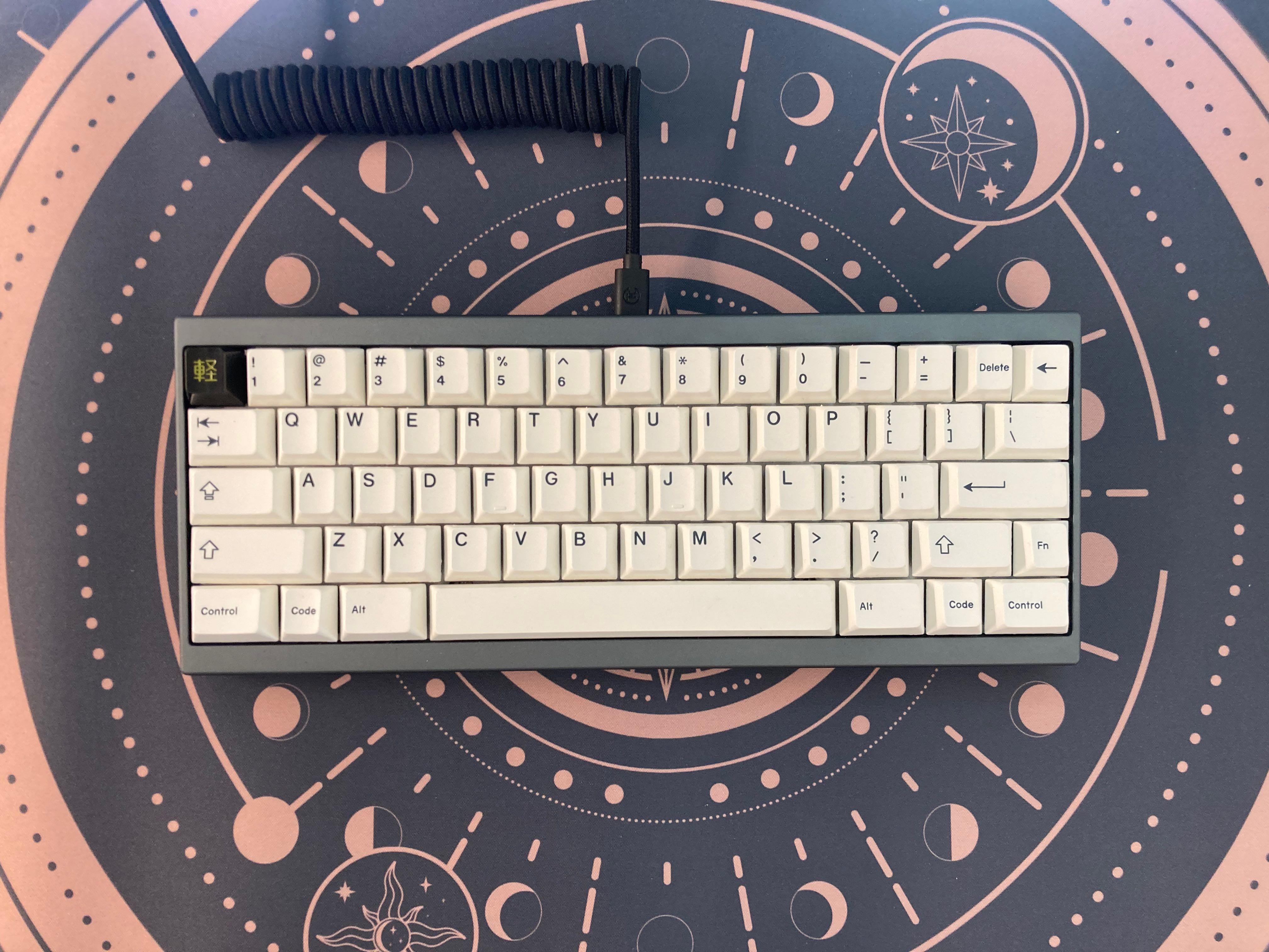 Monokei Kei R2 Titan Grey WK Brass Bottom Custom Mechanical Keyboard ...