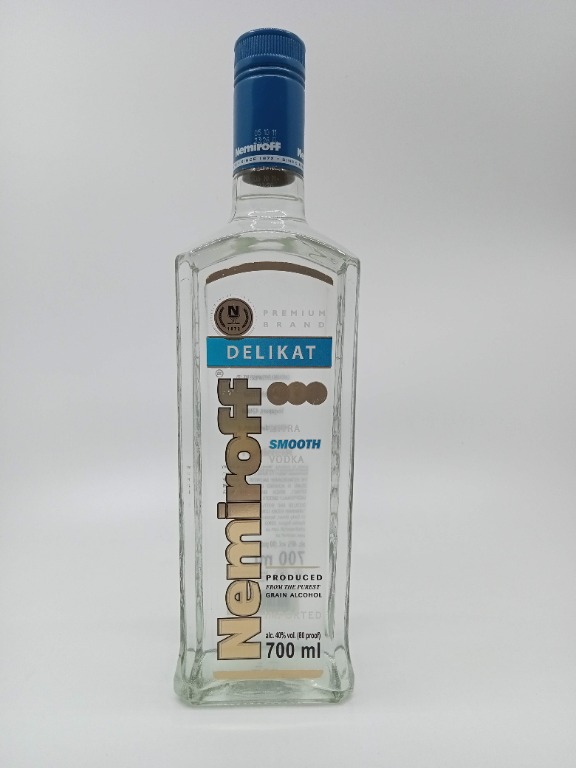 Nemiroff Delikat Premium Vodka, Food & Drinks, Alcoholic Beverages on ...