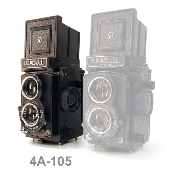 New Seagull 4A-105 Medium Format Twin Lens Reflex TLR Manual Analog 120 ...