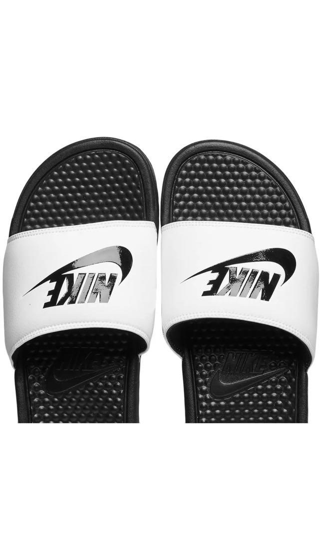 Nike Benassi Slides Mens Fashion Footwear Flipflops And Slides On Carousell