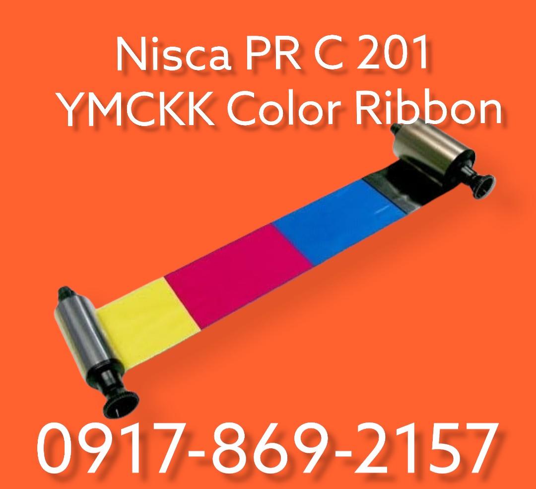 NISCA PRC 201 ID PRINTER YMCKK COLOR RIBBON, Computers & Tech, Printers ...