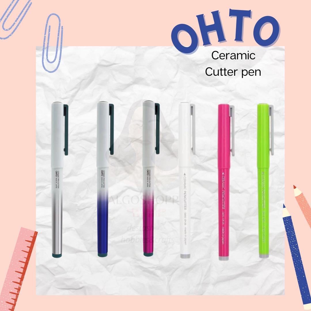 OHTO Ceramic Cutter Pen, Hobbies & Toys, Stationary & Craft, Craft ...