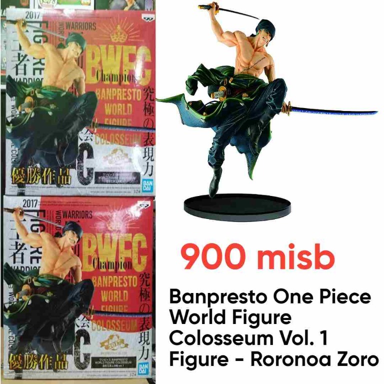 one piece BWFC ZORO LUFFY GEAR 4 2D, Hobbies & Toys, Toys & Games on ...
