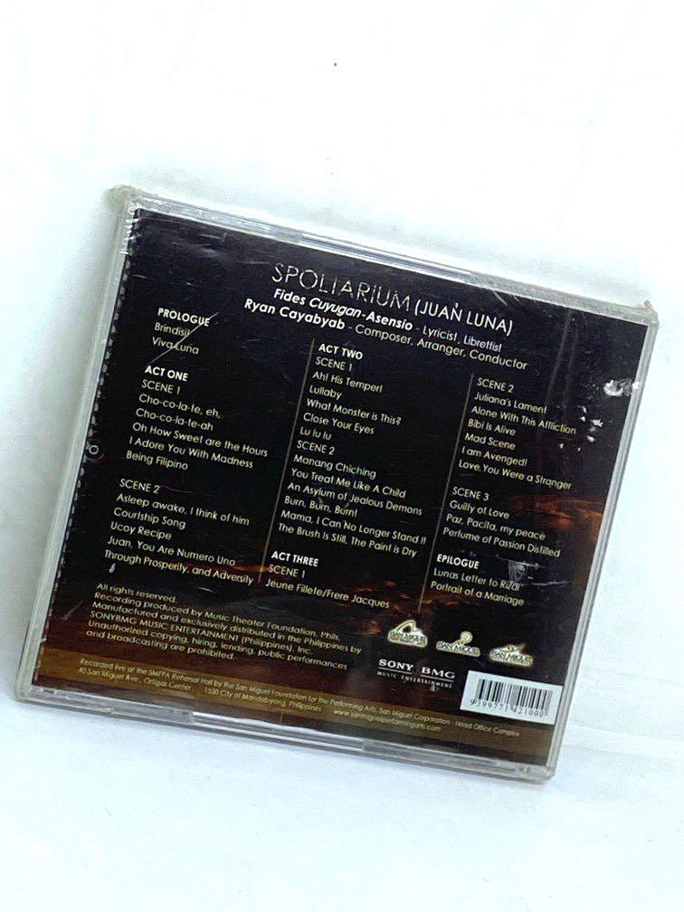(OPM CD) Spoliarium The Opera : Asensio/Cayabyab, Hobbies & Toys, Music ...