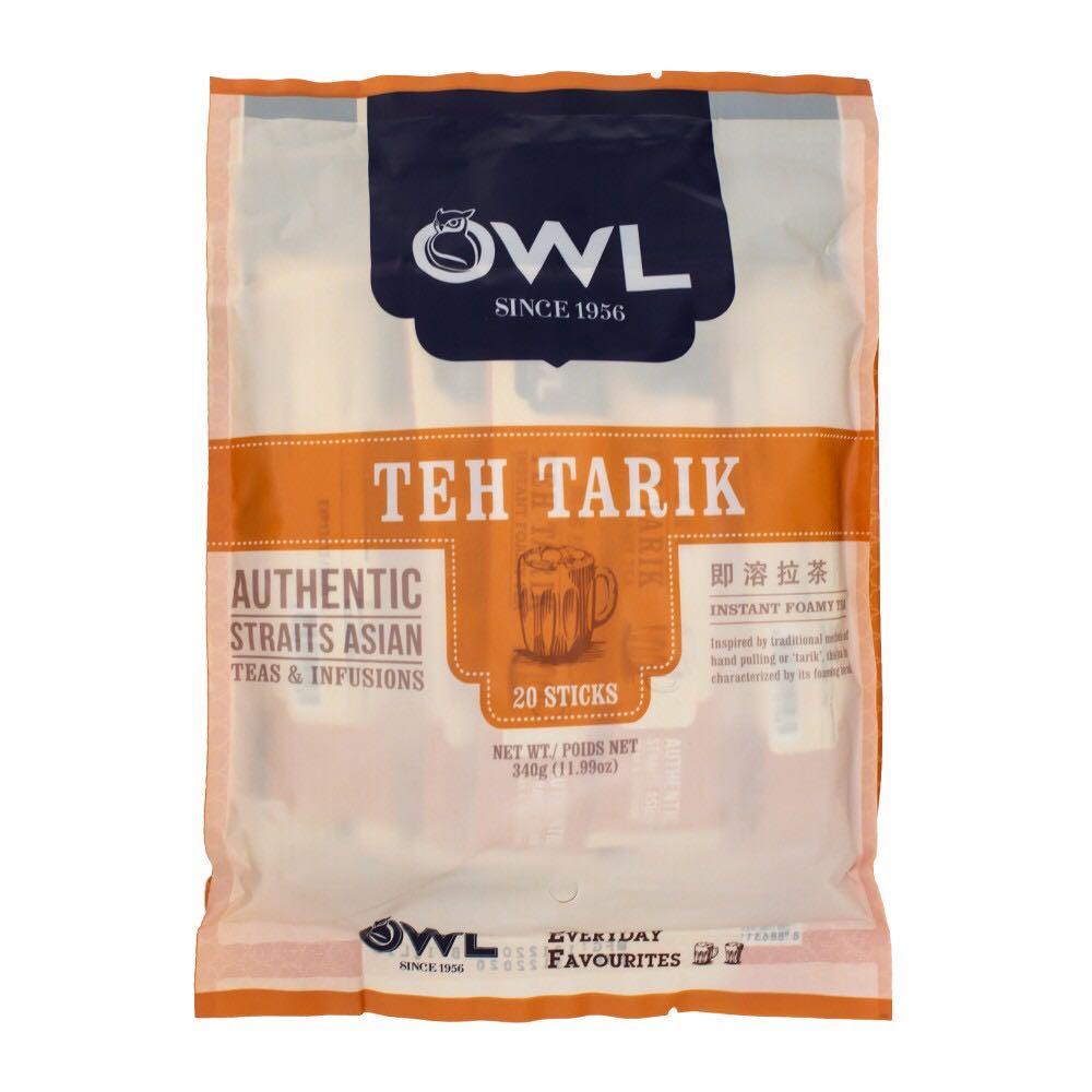 Owl Teh Tarik Milk Tea (20 sticks x 17g) 340g, Food & Drinks, Beverages ...