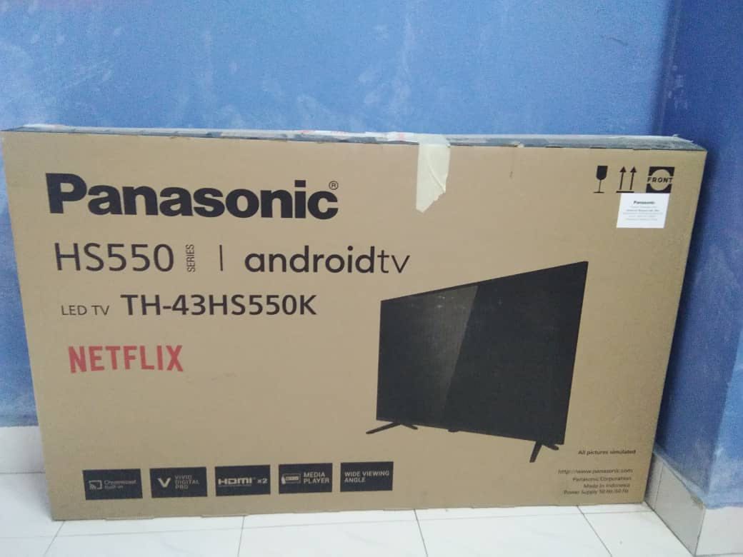 PANASONIC 43" LED TV TH-43HS550K (ANDROID TV), TV & Home Appliances, TV & Entertainment, TV on ...