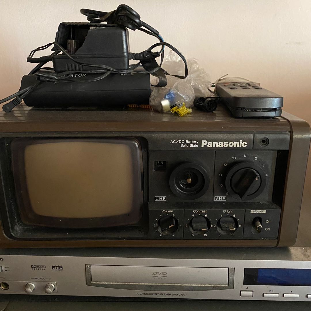 Panasonic Vintage TV, TV & Home Appliances, TV & Entertainment, TV on ...