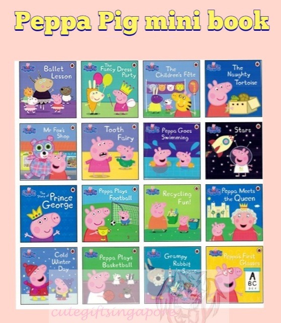 Peppa Pig mini story books goodie bag birthday gift children day gift ...