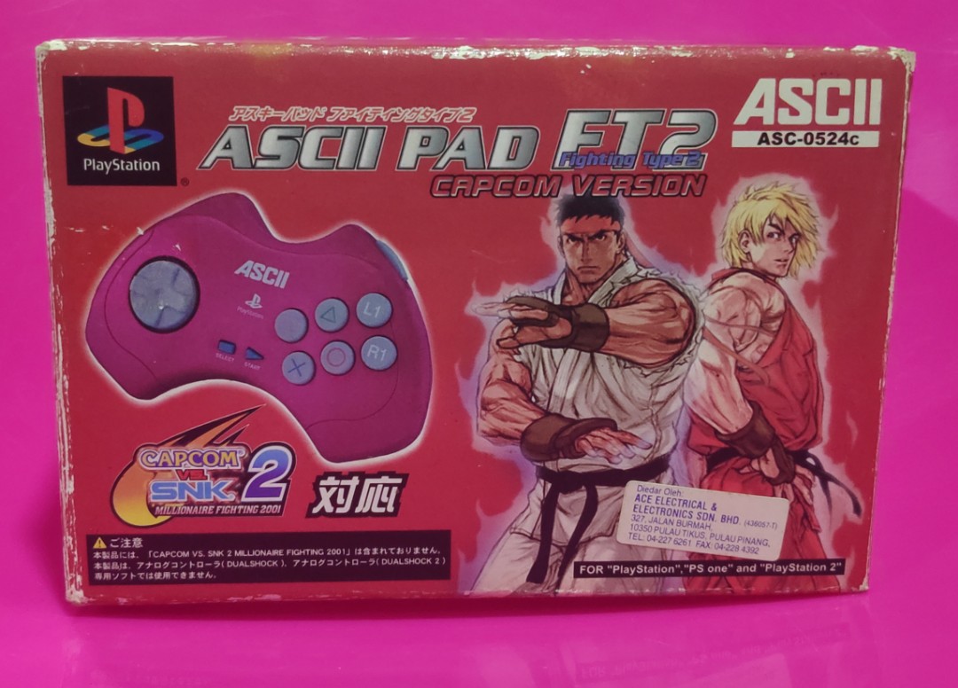 playstation 1&2 joystick capcom version, Video Gaming, Video Game ...