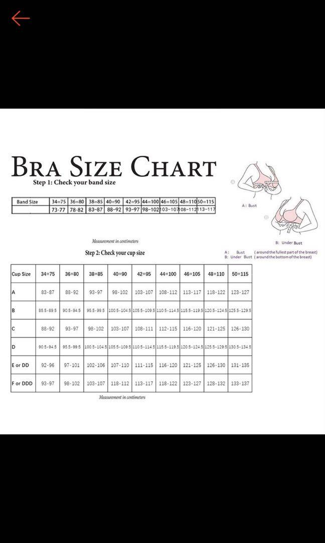 Multiway Plus size bra 42E beige bra, Women's Fashion, New ...