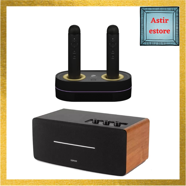 Popsical Remix II Home Karaoke System + Edifier D12 Bundle, Audio ...