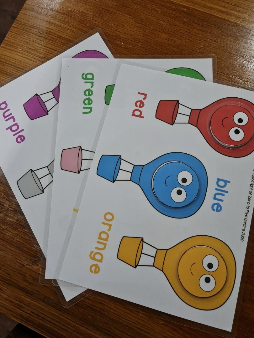 Preschool learning kit - colours, Hobbies & Toys, Books & Magazines ...