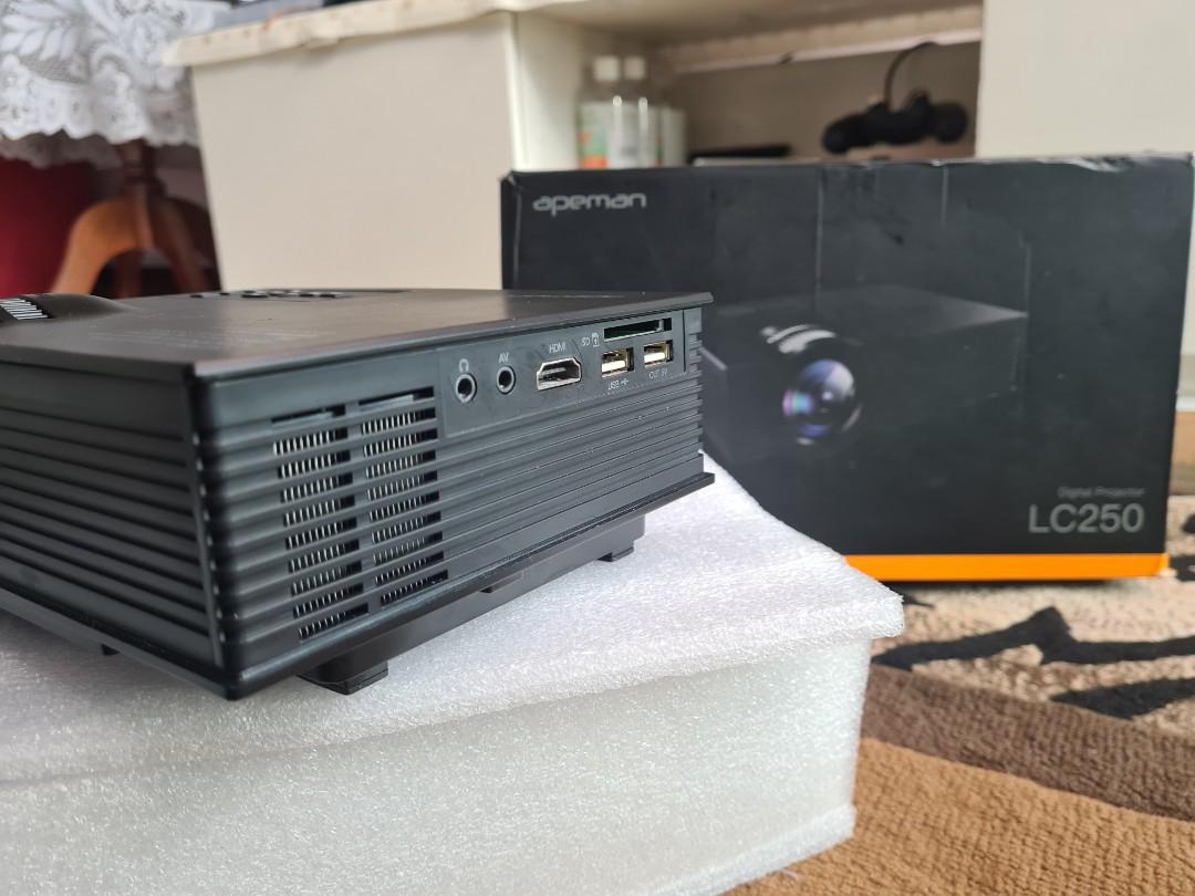 Projector(Apeman LC250), TV & Home Appliances, TV & Entertainment ...