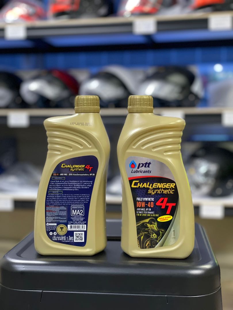 PTT 4T Engine Oil 10w-40, Motorcycles, Motorcycle Accessories on Carousell