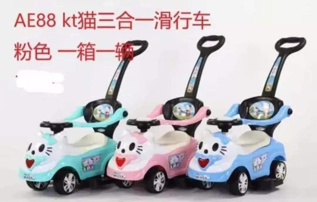 Push car hello kitty, Hobbies & Toys, Toys & Games on Carousell